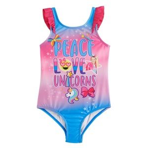 JoJo Siwa | Swim | Jojo Siwa Girls Unicorn Piece Swimsuit | Poshmark